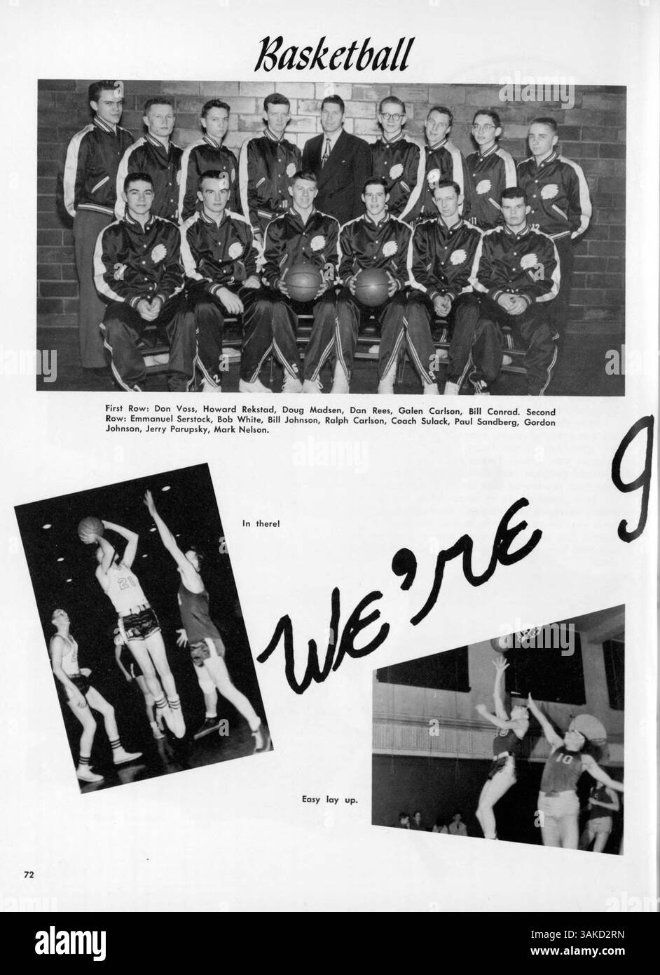 The 1953 Antler yearbook showcases Minnehaha Academy's 1952-1953 year ...