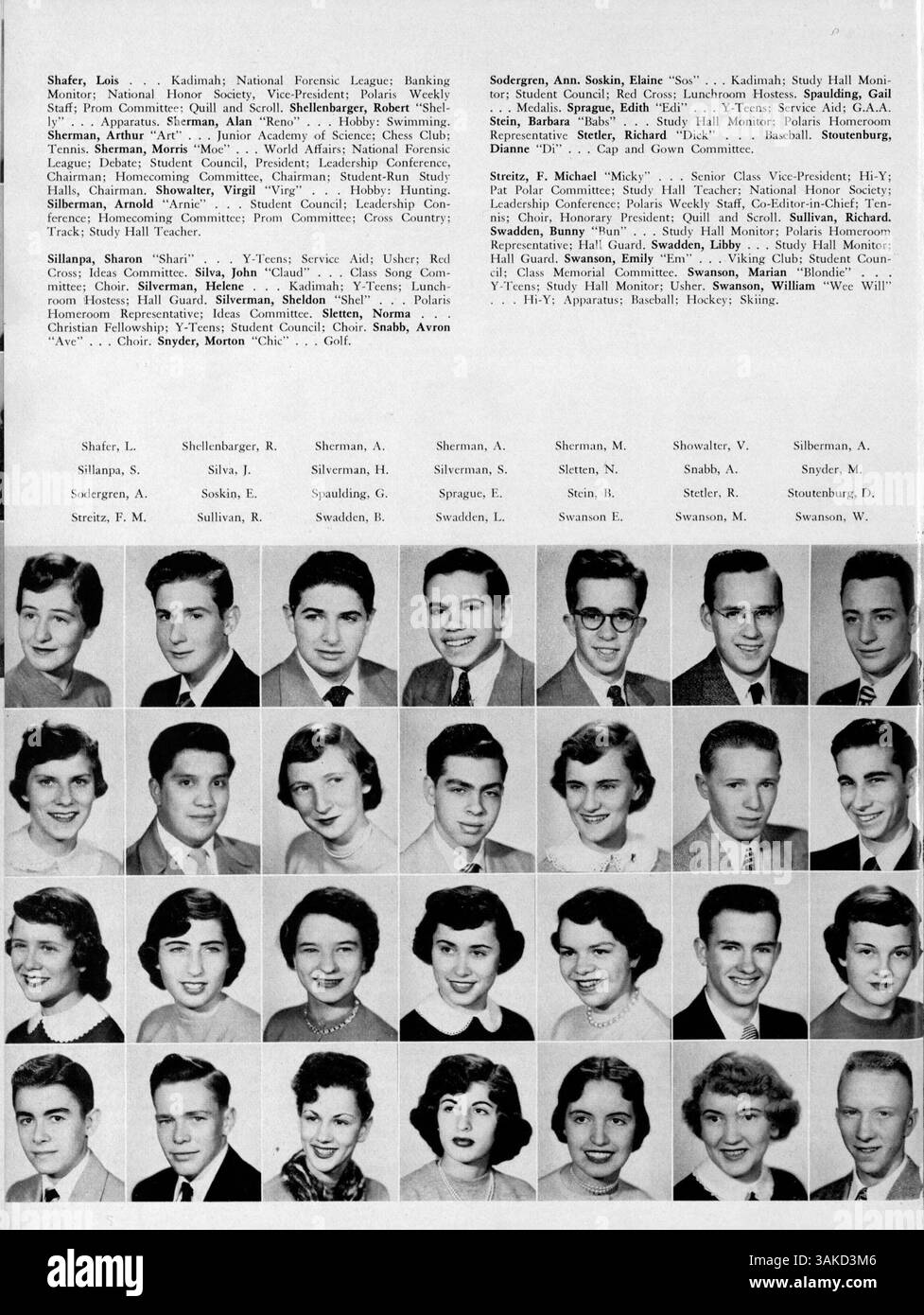 The 1953 Polaris yearbook provides an overview of student activities ...