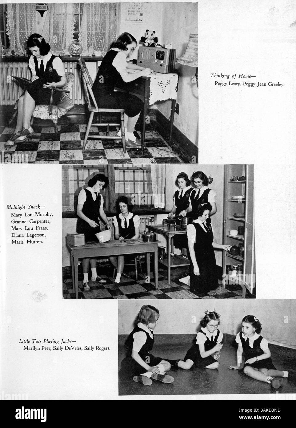This high school yearbook from 1941 captures key events of the academic ...