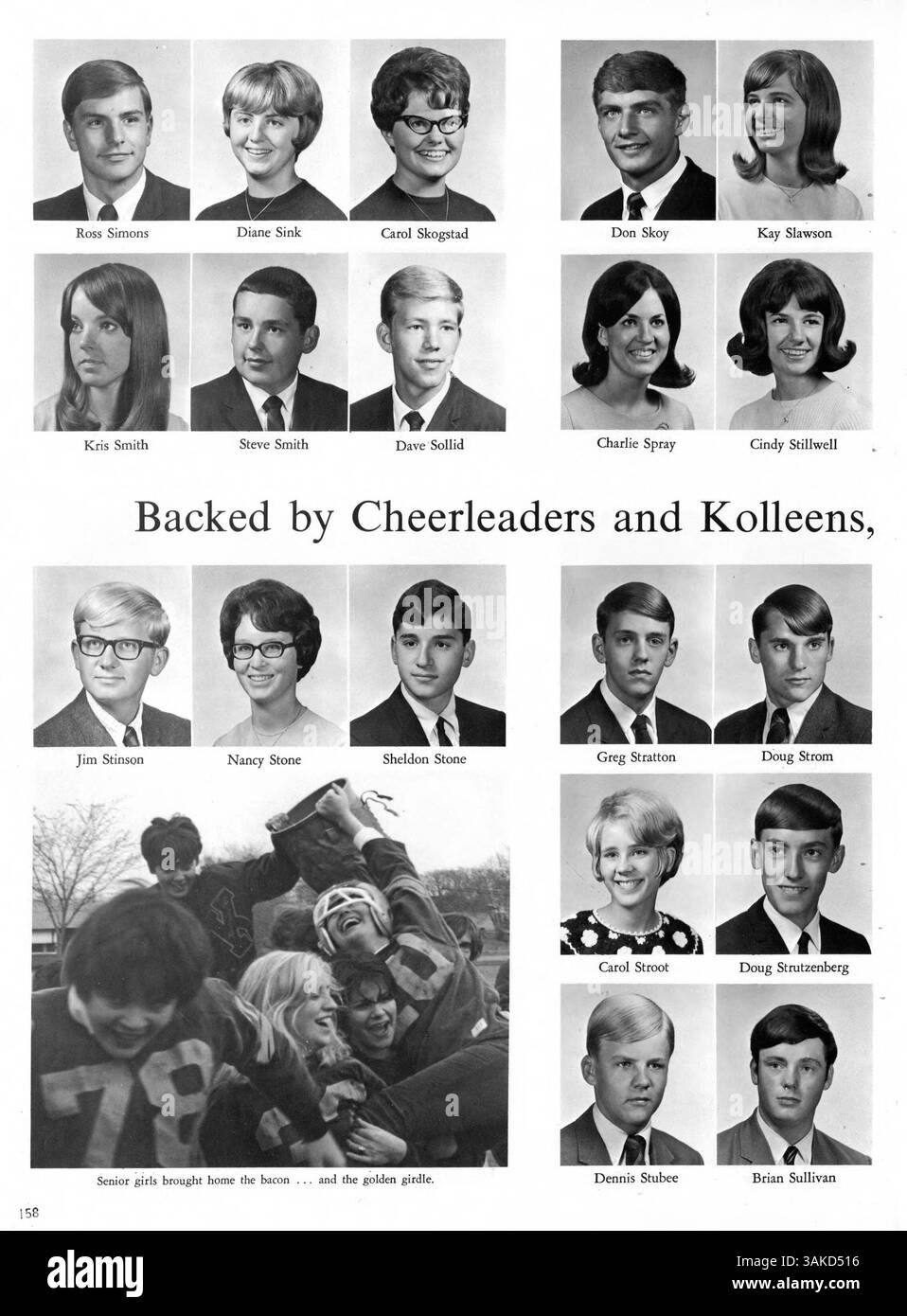 The 1967 'Profiles' yearbook from Kennedy High School documents the key ...
