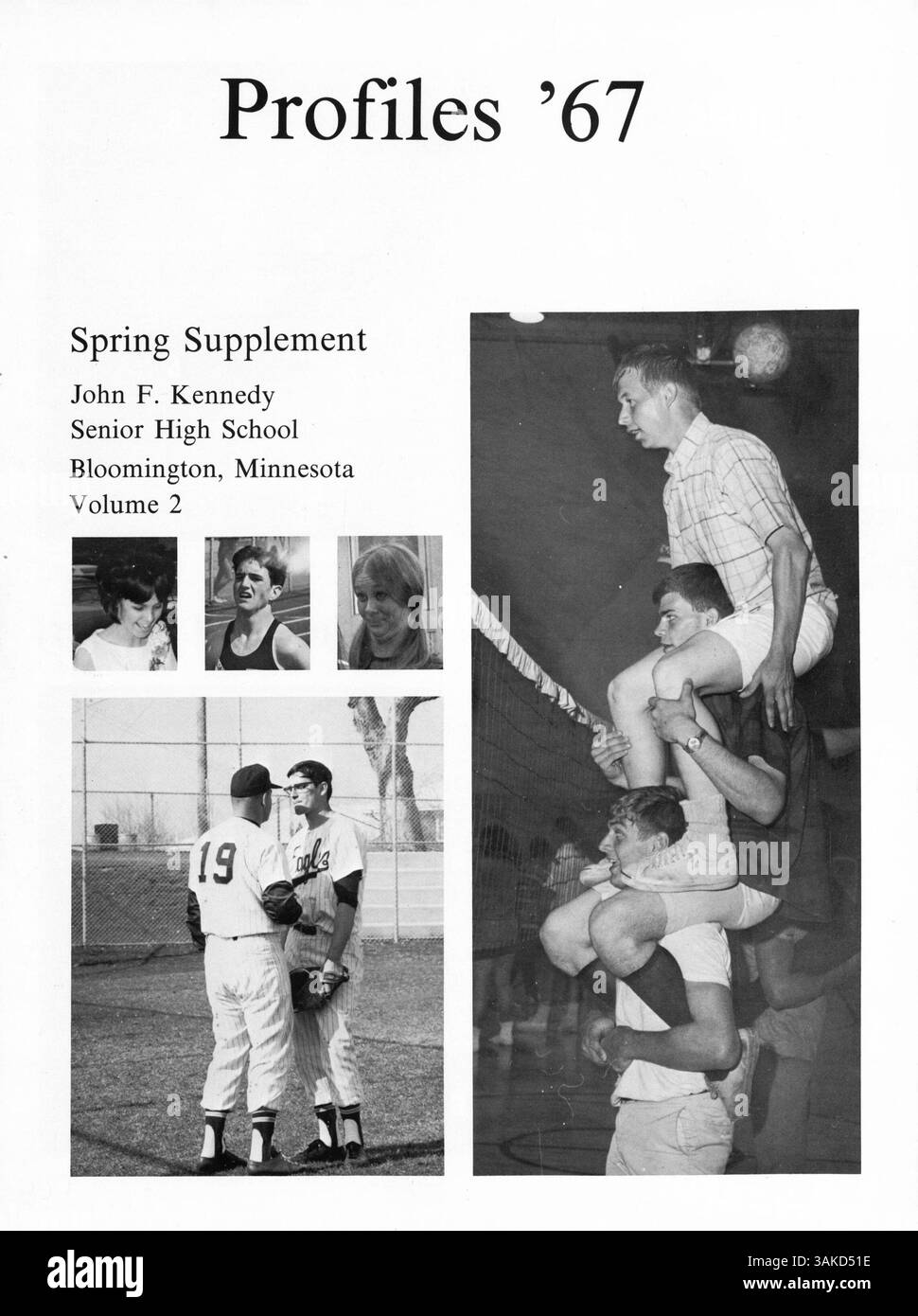 The 1967 Kennedy High Yearbook showcases student and faculty profiles ...