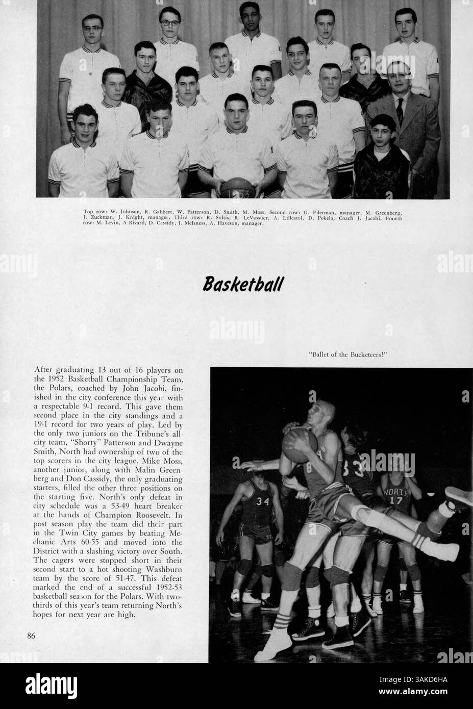 The 1953 Polaris yearbook from North High School captures key moments ...