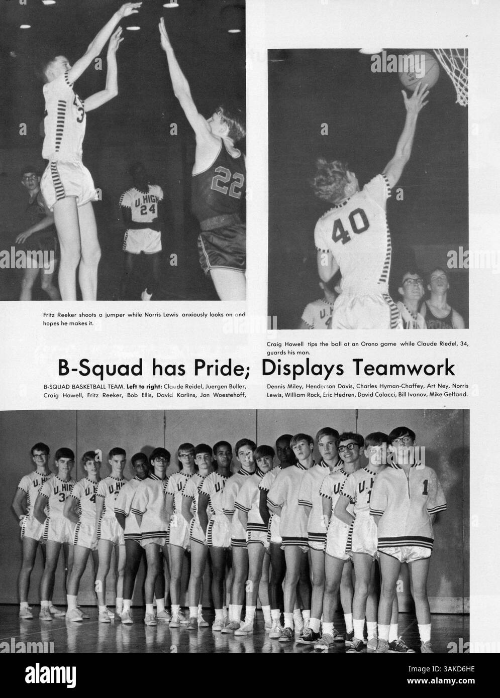 The 1966 yearbook from University High documents the significant ...