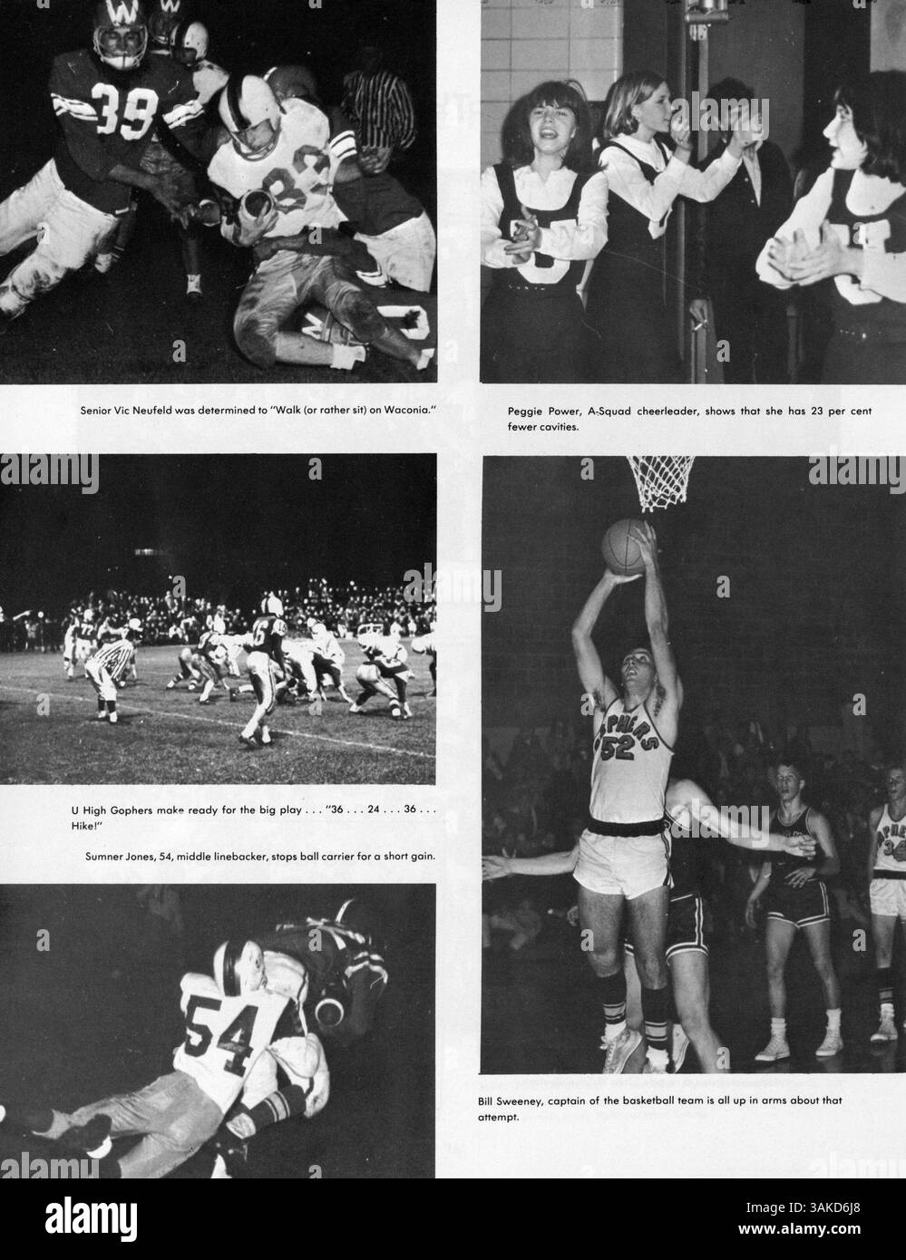 This high school yearbook from 1966 documents the key events, student ...