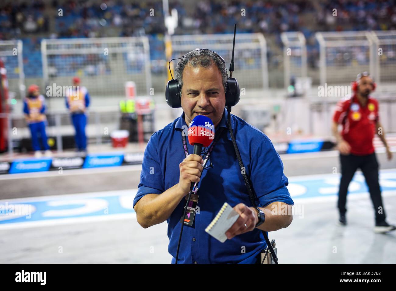 KRAVITZ Ted, Sky Sports TV presenter, portrait, during the Formula 1 ...