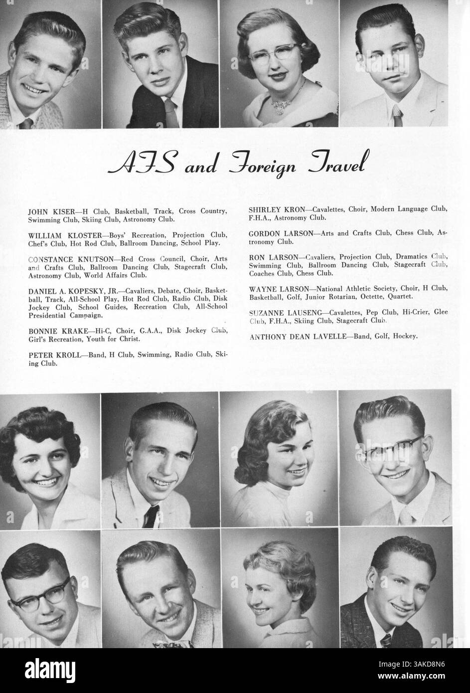 This 1958 edition of Hopkins High School's 'The Warrior' yearbook ...