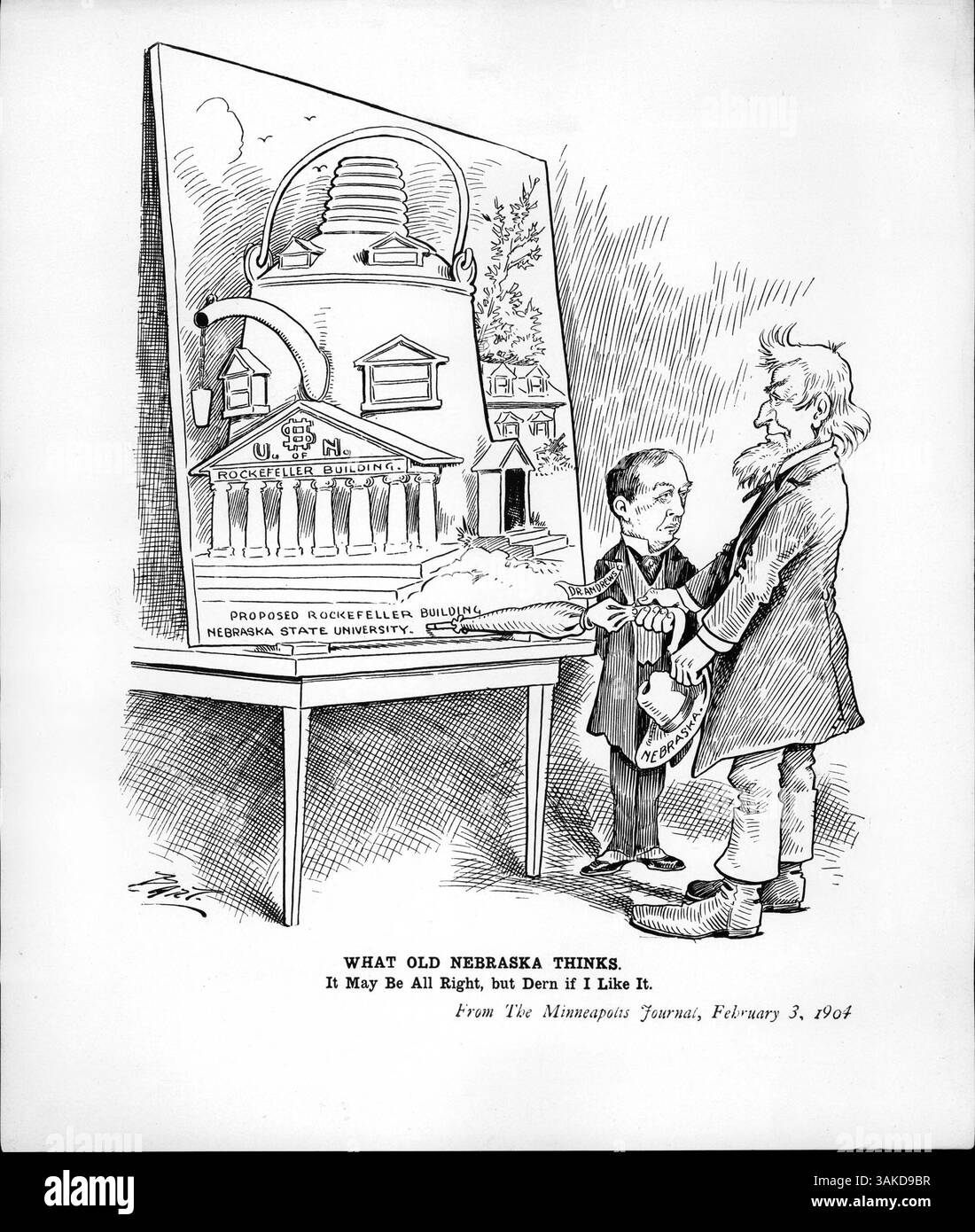 What old nebraska thinks hi-res stock photography and images - Alamy