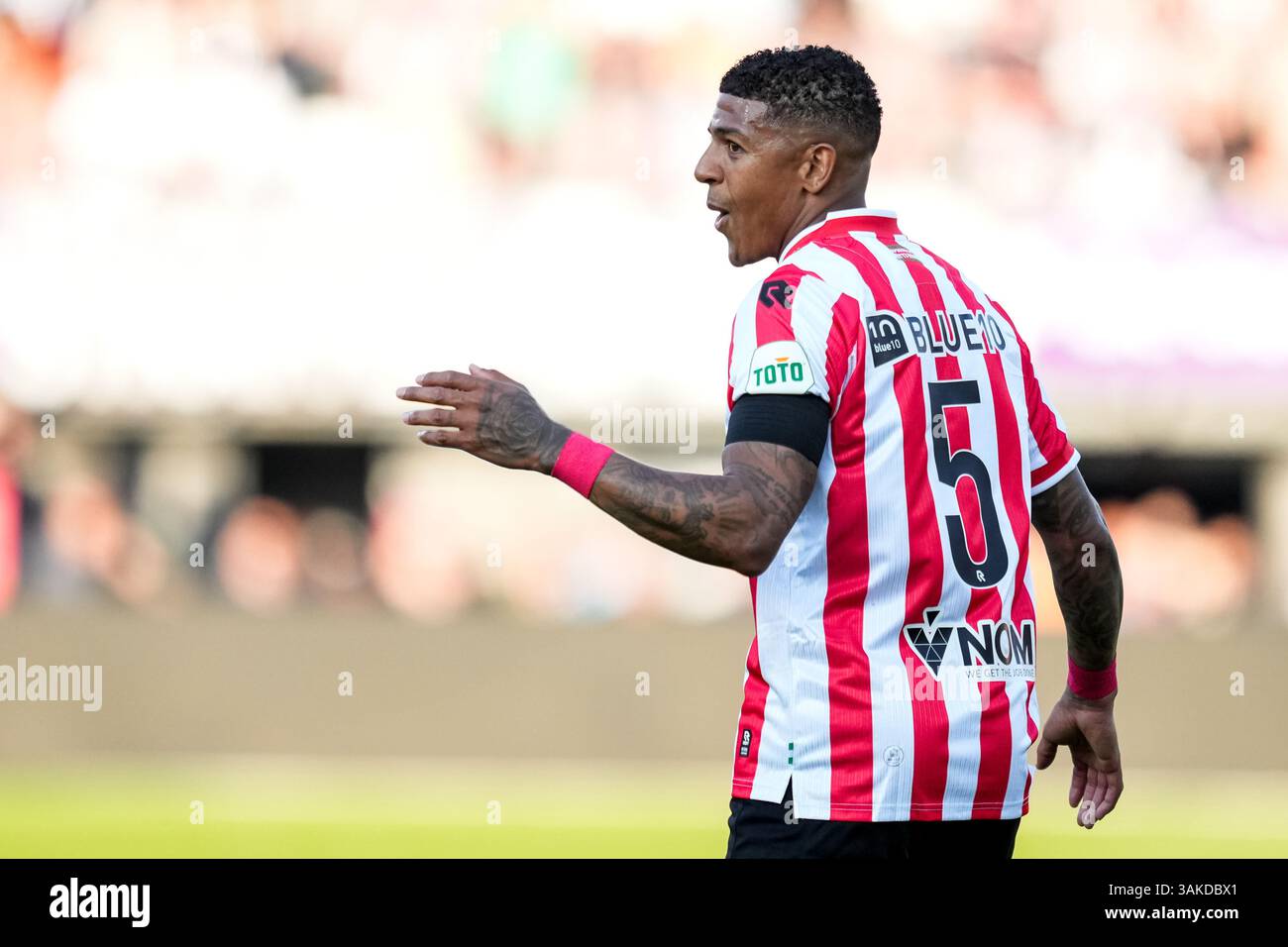 Rotterdam - Patrick van Aanholt of Sparta Rotterdam reacts during the ...
