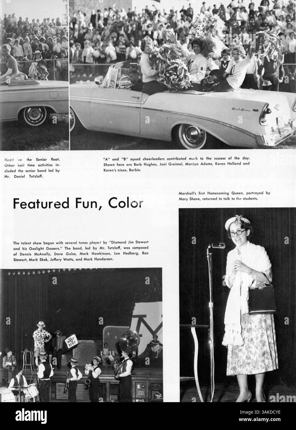 This 1963 Cardinal Yearbook from Marshall High School documents key ...