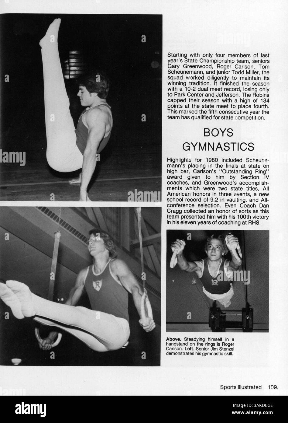 'Robin June 1981,' the Robbinsdale High School Yearbook, presents a ...