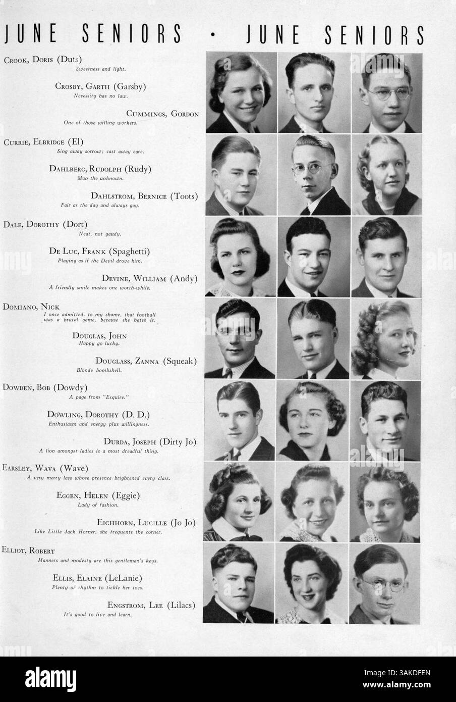 The 1938 Cardinal yearbook from Marshall High School records the ...