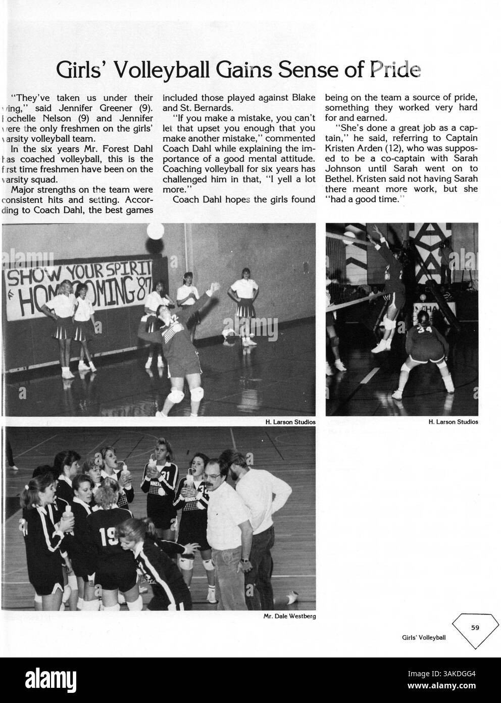 The 1988 'Antler: In the Rough' Yearbook of Minnehaha Academy provides ...