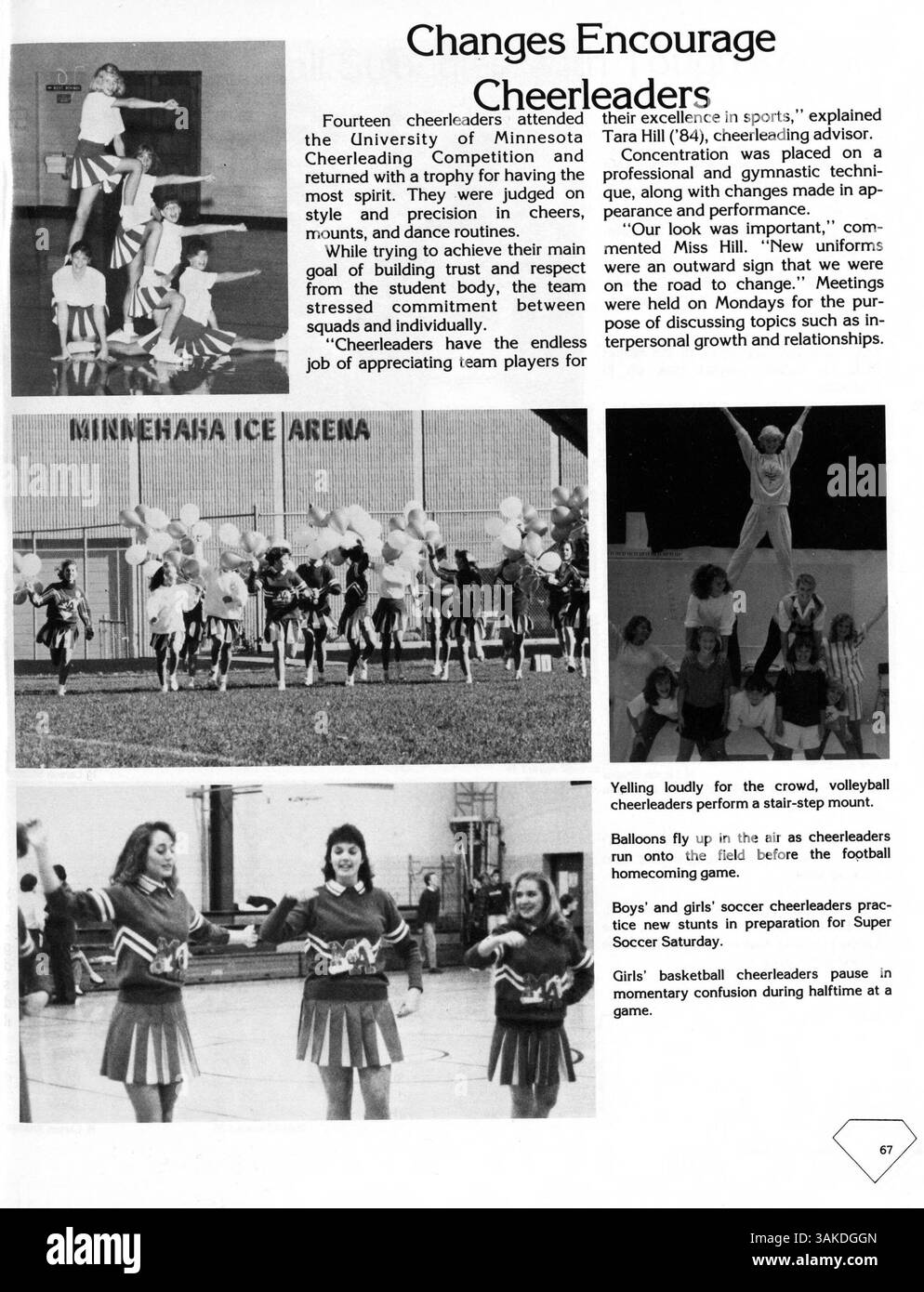 Highlights the significant moments of the 1987 1988 school year Cut Out ...