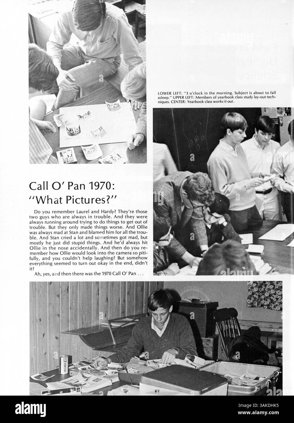 The 1970 Blake Yearbook, '70 Call O' Pan,' captures significant school ...