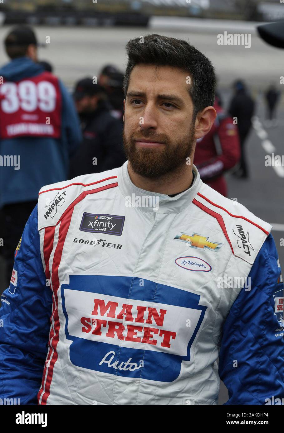 BRISTOL, TN - APRIL 12: CJ McLaughlin (#91 DGM Racing x JIM Main Street ...