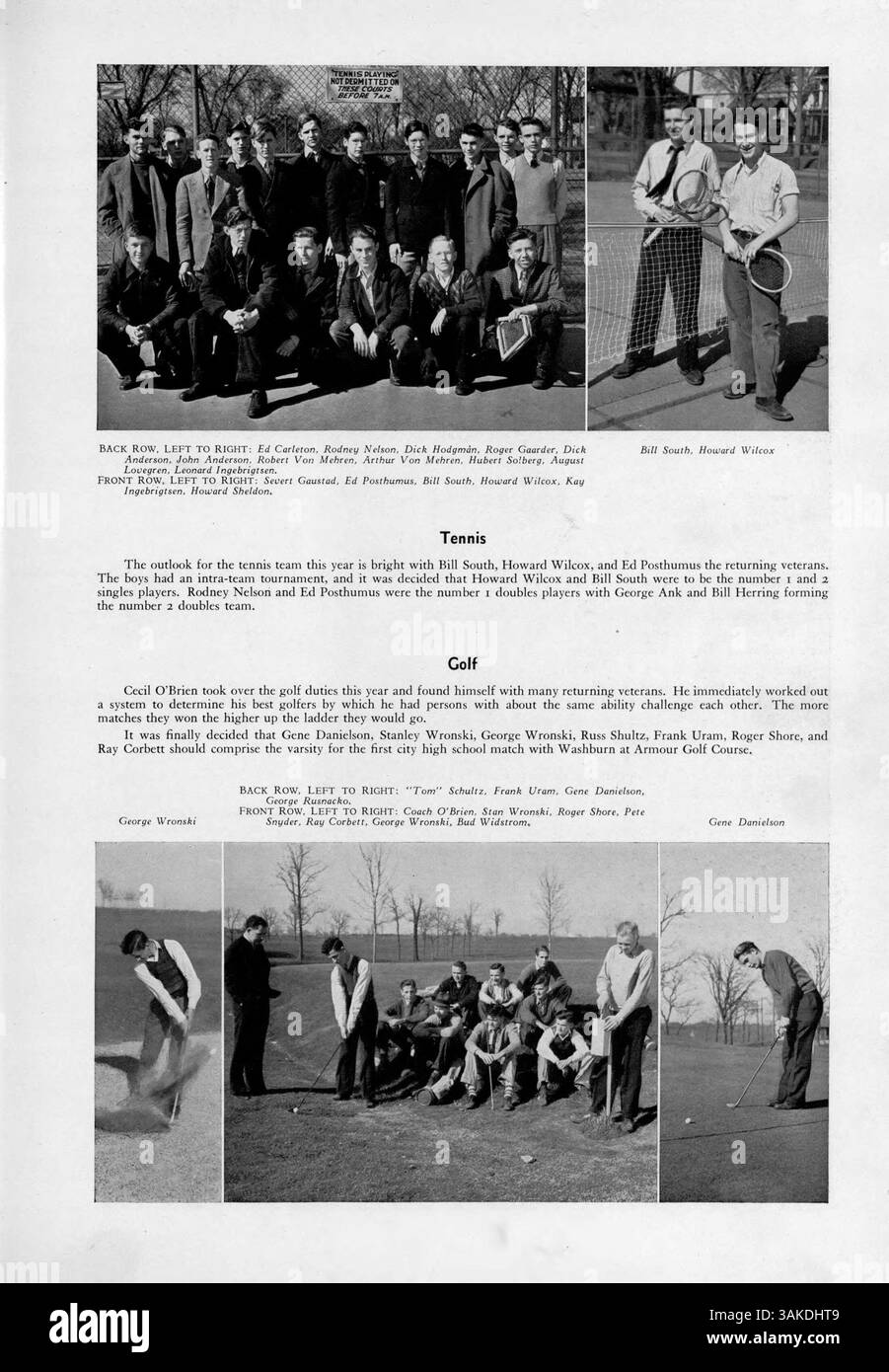 Marshall High School’s 1938 yearbook records the academic and ...
