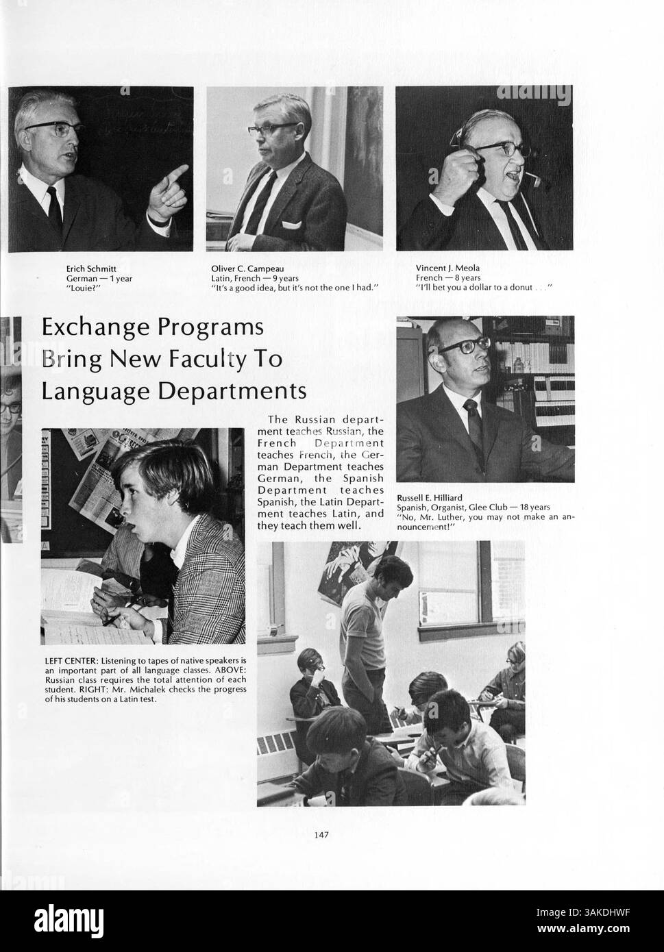 The 1970 Blake Yearbook, '70 Call O' Pan', provides a detailed ...