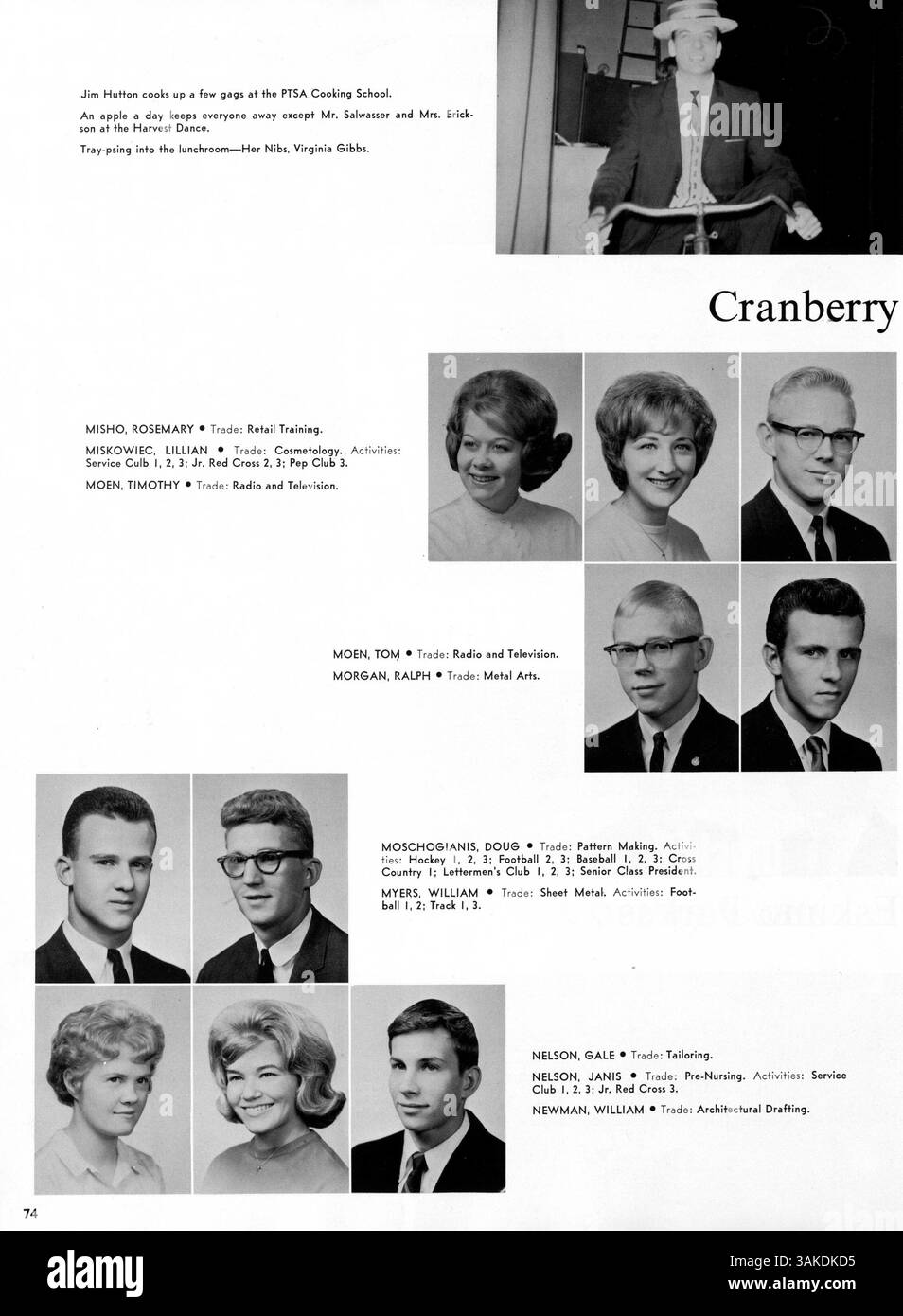 The 1964 'Tradewind' vocational yearbook captures the academic and ...