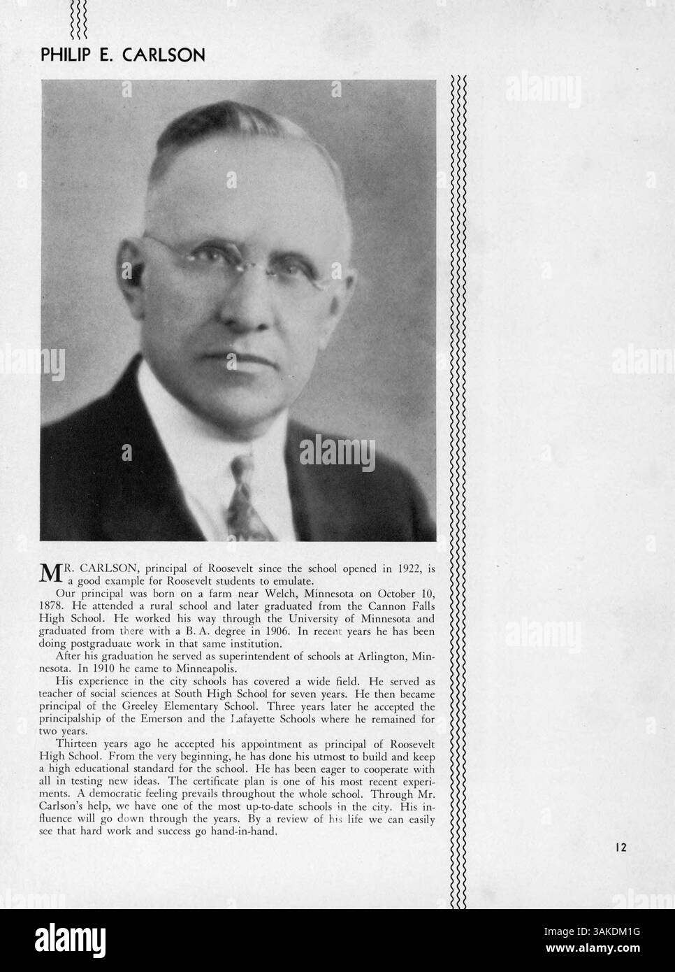 This 1935 Sagamore yearbook from Roosevelt High School highlights ...