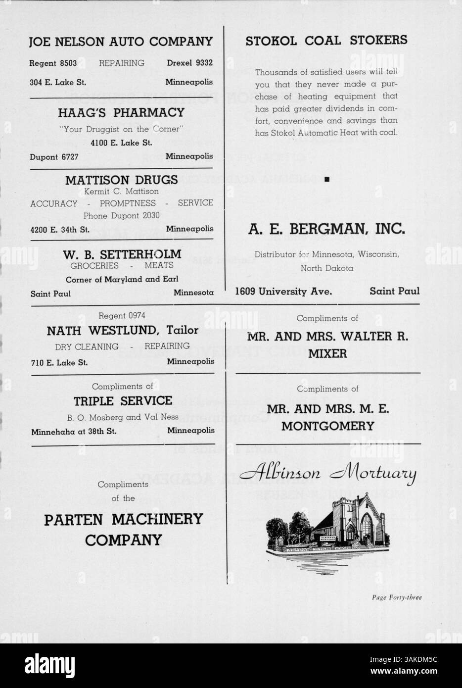 This Antler 1941 yearbook captures the key events, students, teachers ...