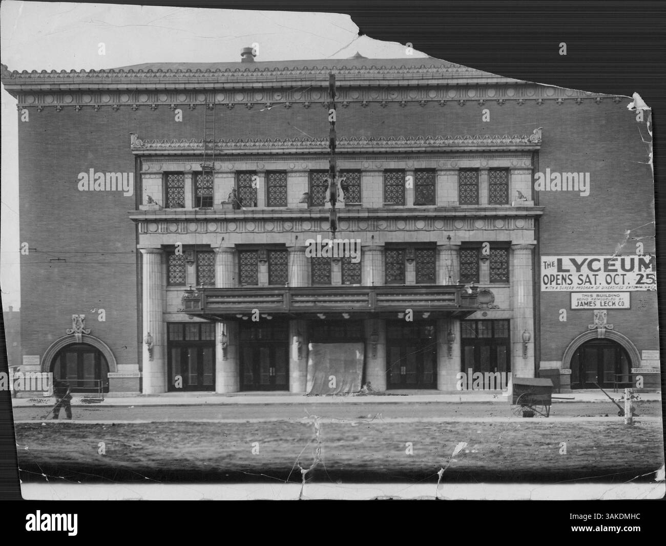 The Old Minneapolis Auditorium, later renamed the Lyceum Theater ...