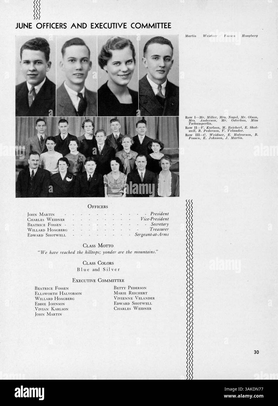 This 1935 Sagamore yearbook from Roosevelt High School highlights ...