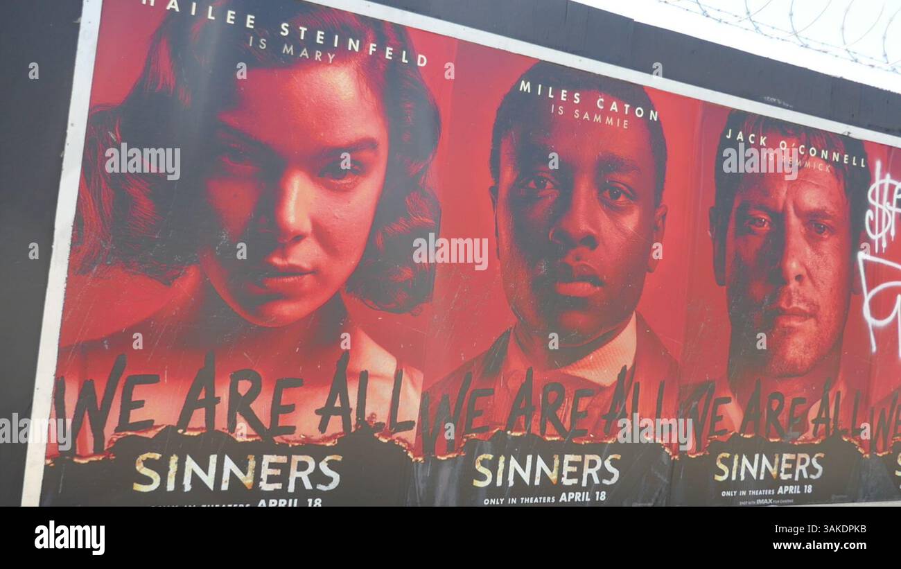 Los Angeles, California, USA 11th April 2025 Ryan Coogler Sinners ...