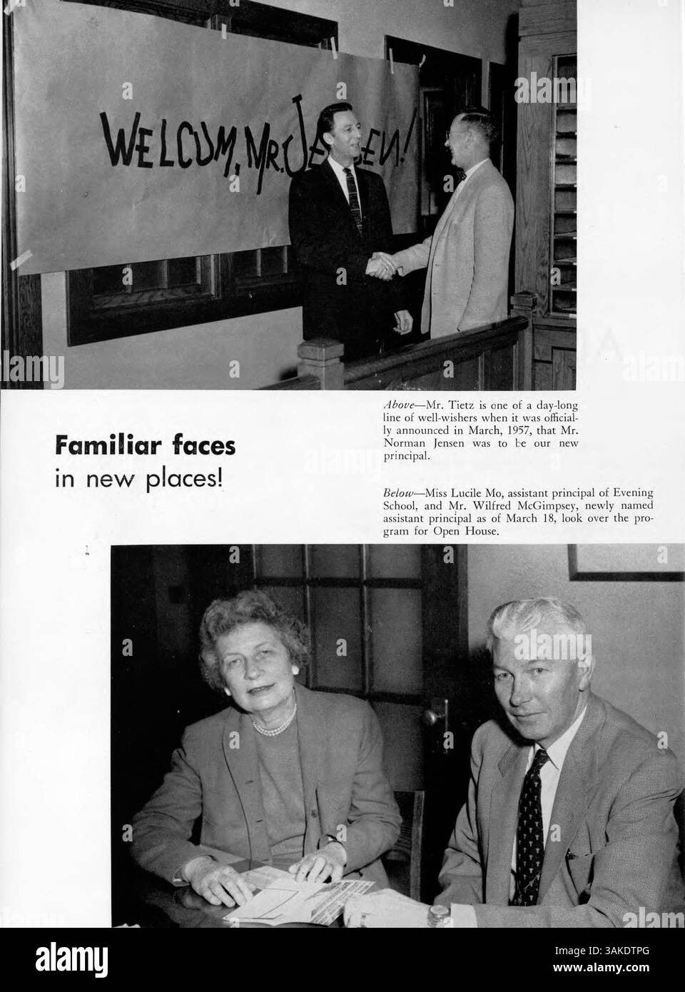 The 1957 Tradewind Vocational Yearbook showcases the students, faculty ...
