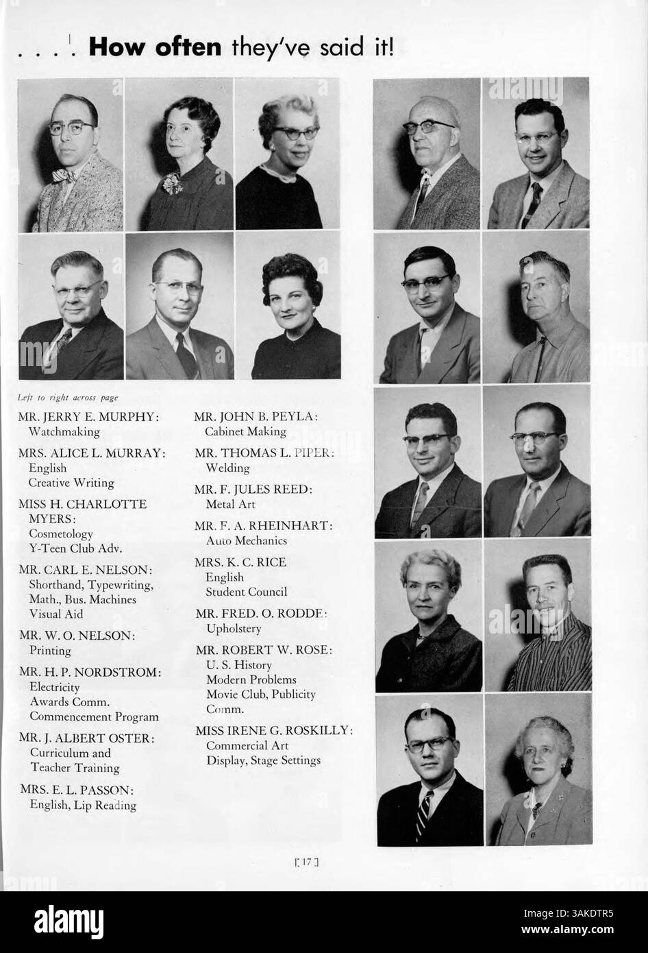 The 1957 yearbook from Tradewind Vocational High School provides an ...