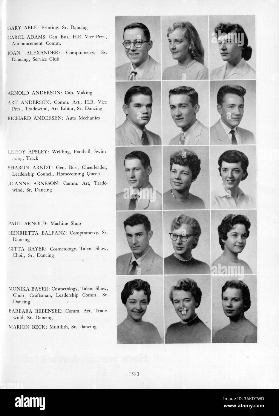 The 1957 Tradewind Vocational Yearbook reflects the activities, clubs ...
