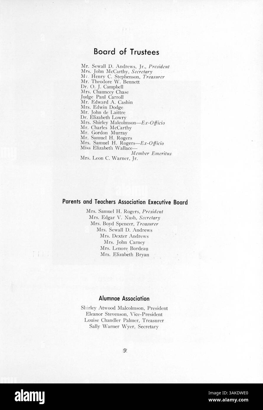The 1953 Northrop Collegiate Yearbook, Tatler, provides an overview of ...