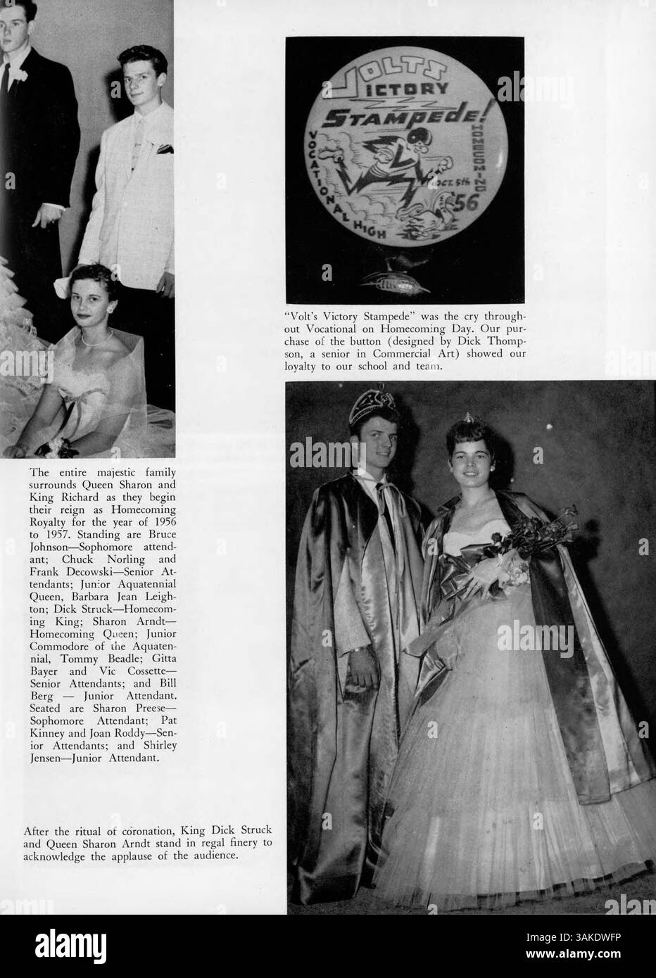 The 1957 Tradewind yearbook provides an overview of the key events ...