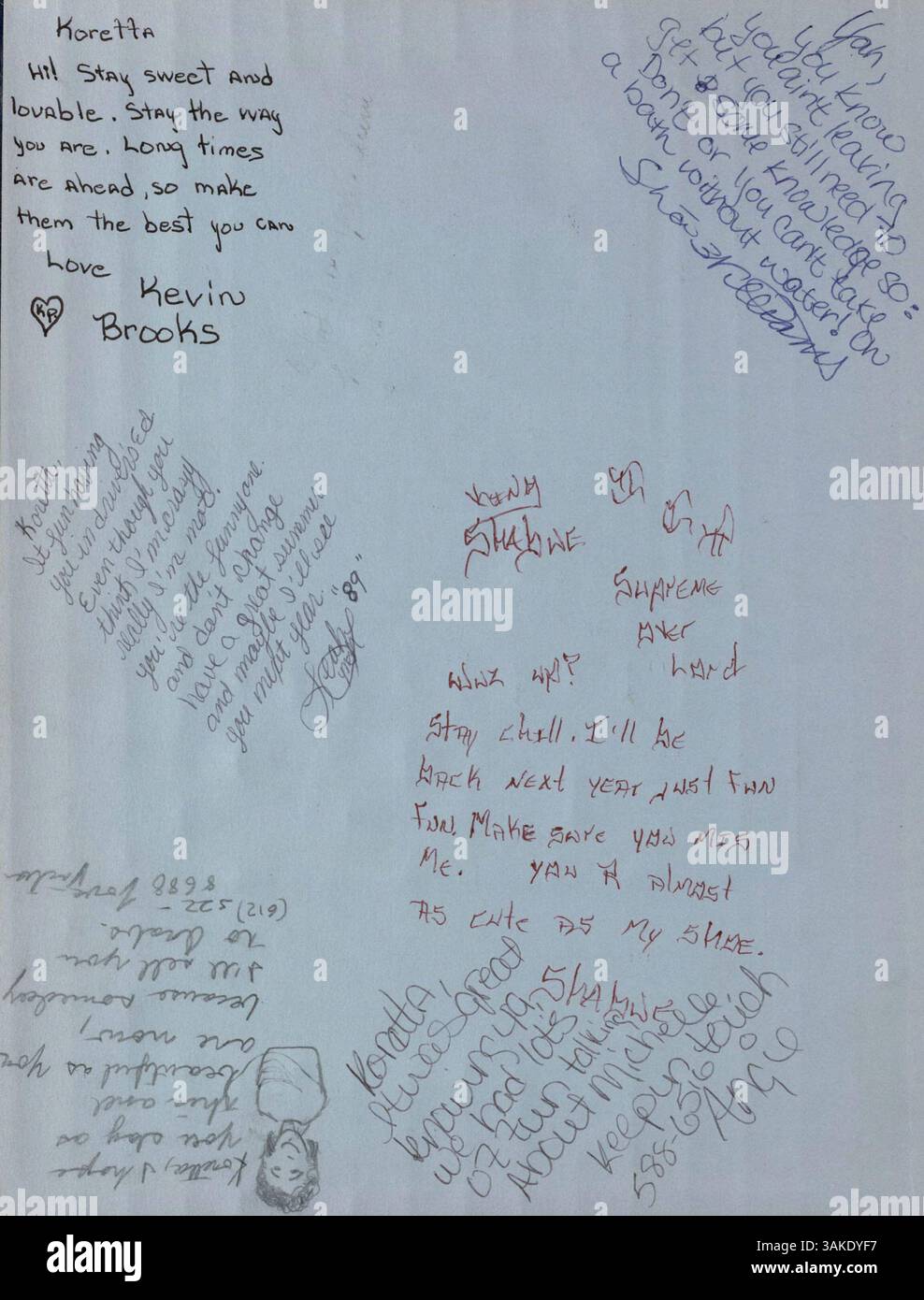 The 1988 Polaris yearbook from North High School captures the students ...