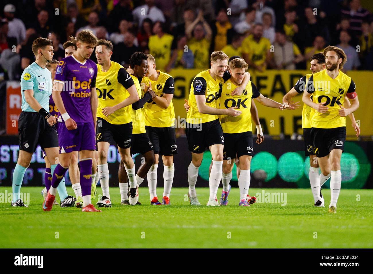 Breda, Netherlands. 12th Apr, 2025. BREDA, NETHERLANDS - APRIL 12: Max ...