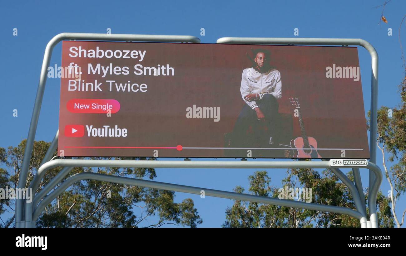 Los Angeles, California, USA 11th April 2025 Shaboozey ft. Myles Smith ...