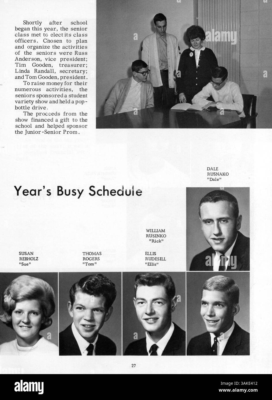 This 1963 yearbook from St. Anthony Village High School documents the ...
