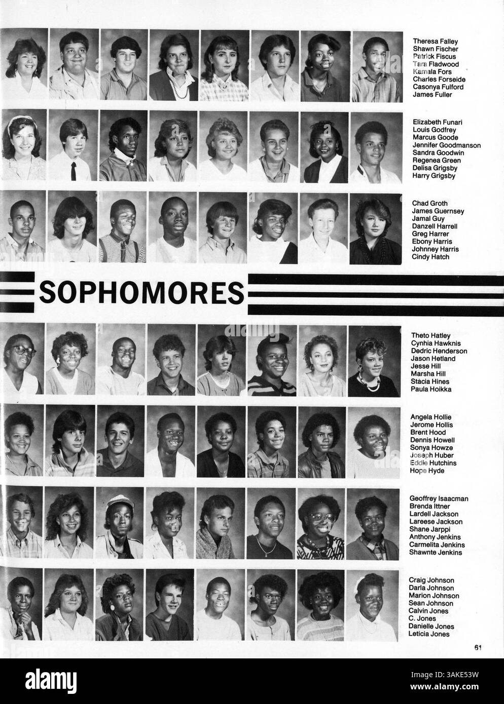 The 1986 North High School yearbook highlights the academic, social ...