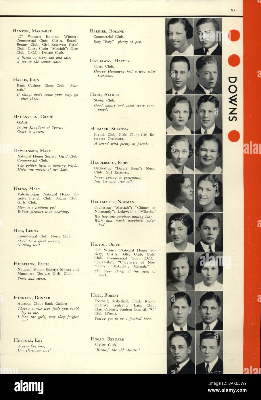 This 1934 Centralian yearbook from Central High documents the events ...