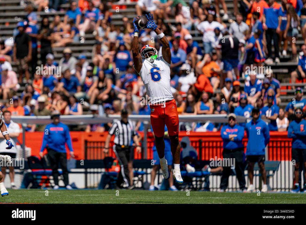 GAINESVILLE, FL - APRIL 12: Florida Gators wide receiver Dallas Wilson ...