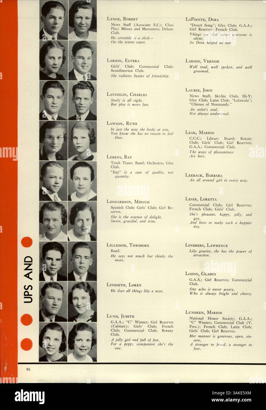 This yearbook from Central High School documents the 1933-1934 school ...