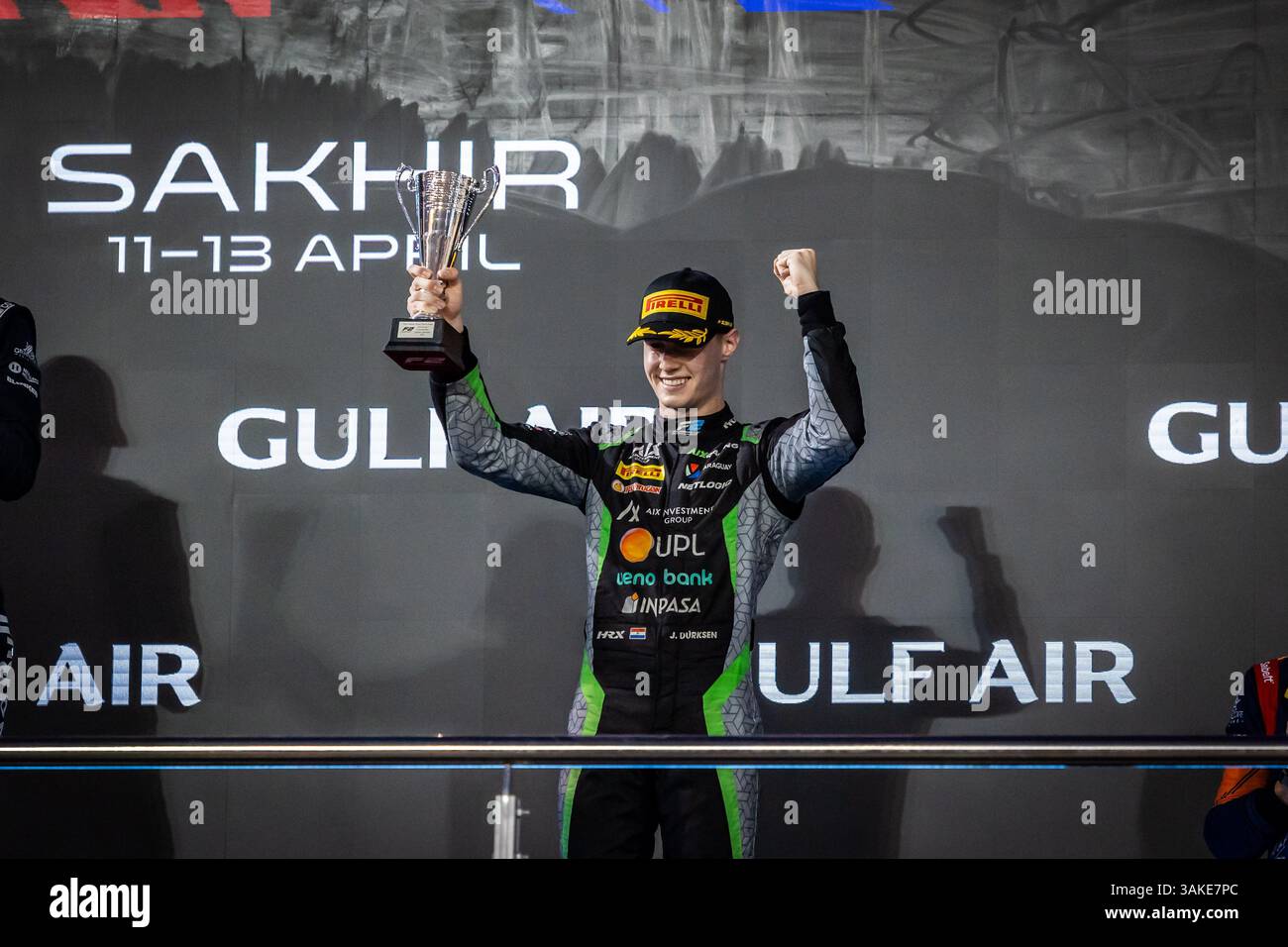 DURKSEN Joshua (par), AIX Racing, Dallara F2 2024, portrait during the ...