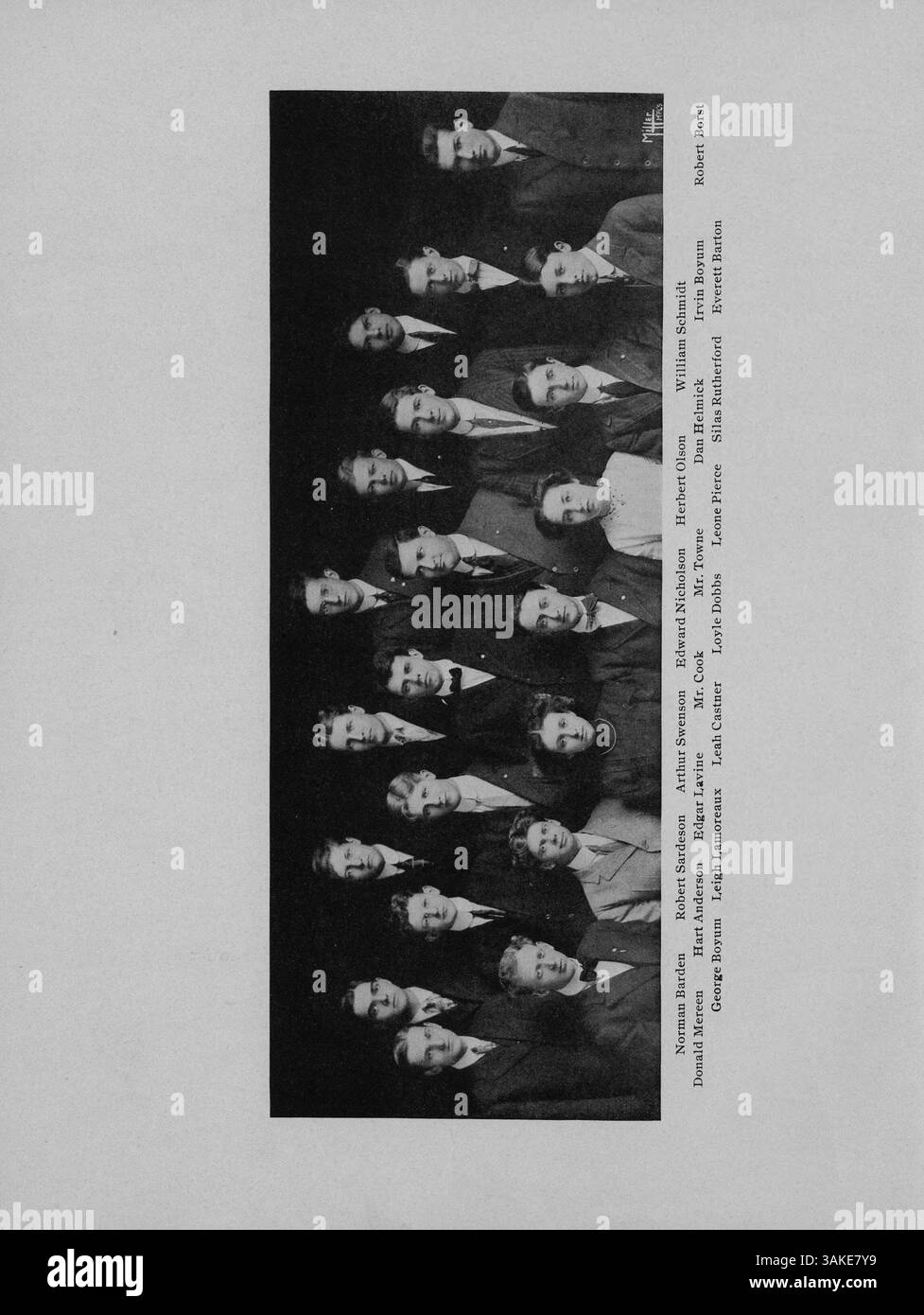 The 1911 Cardinal East High Yearbook documents the students, teachers ...