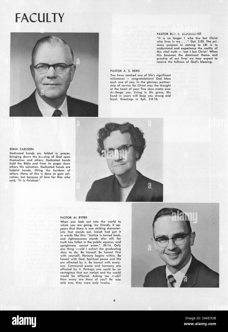 The 1957 edition of The Reflector yearbook from Lutheran Bible ...