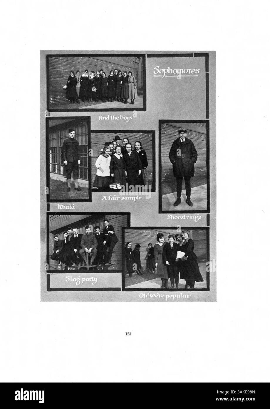 The 1919 Victory Tiger Yearbook from South High School captures ...