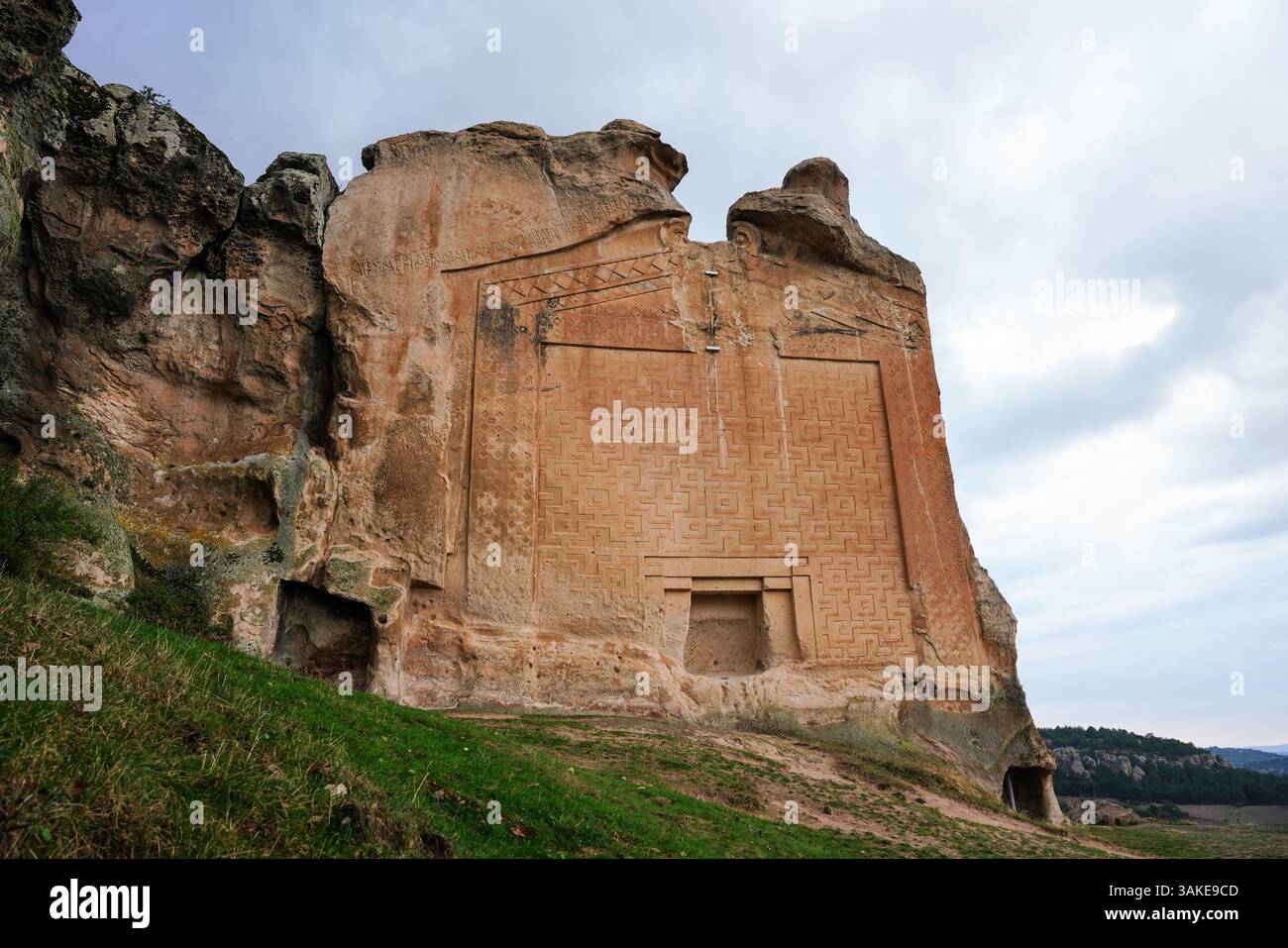 Midas Monument in Phrygian Valley, Eskisehir City, Turkiye Stock Photo ...