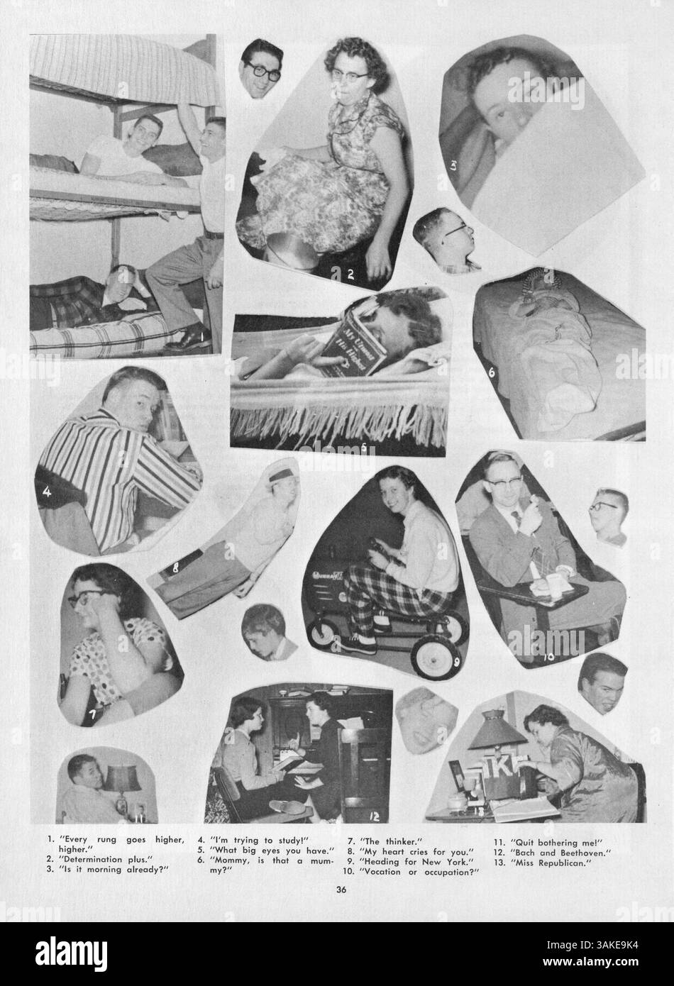 The 1957 Lutheran Bible Institute yearbook, The Reflector, documents ...