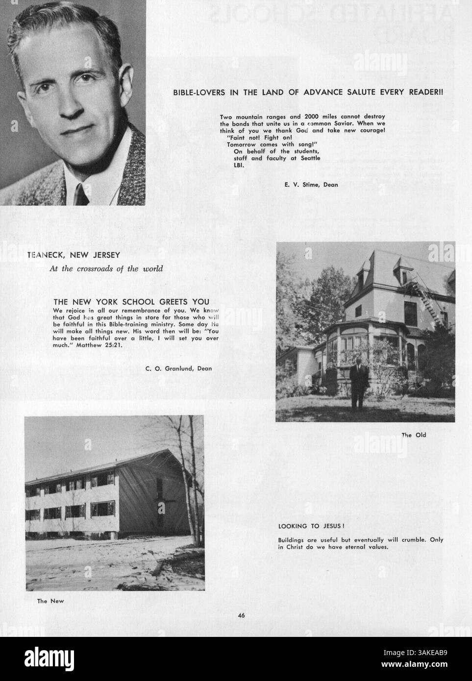 The 1957 Lutheran Bible Institute yearbook, The Reflector, highlights ...