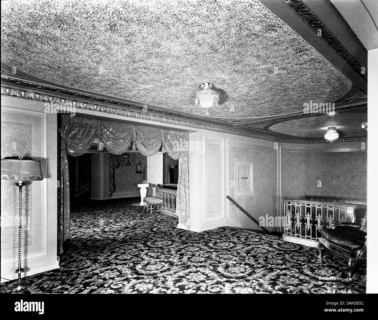 The entry to the upper level of the Minnesota Theater, a historic venue ...
