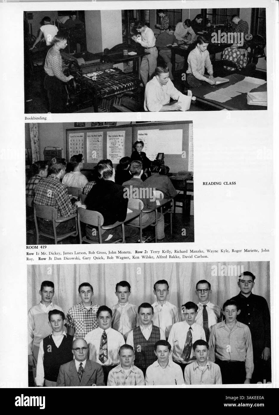 The 1954 Vocational Yearbook provides a snapshot of the 1953-1954 ...