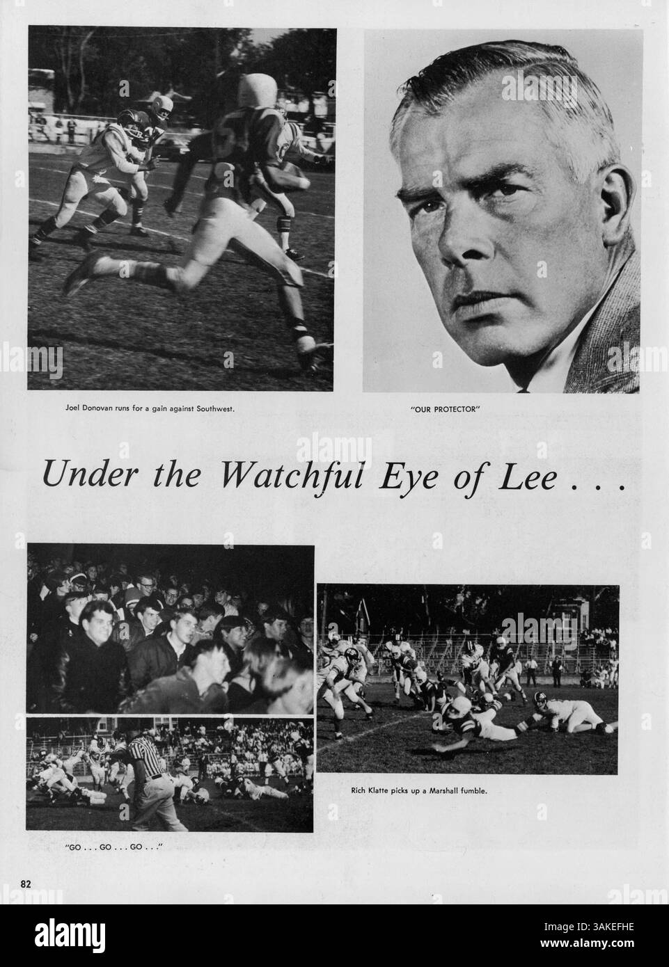 This 1968 yearbook from North High School records the students ...